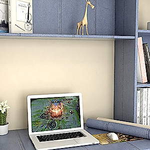 Yifely Blue Denim Pattern Self-Adhesive PVC Shelf Drawer Liner Home Decor 17x118 Inch Christmas