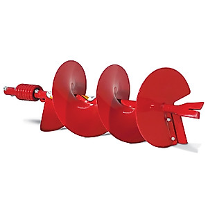 Earthquake EA10F 10-Inch Diameter 36-Inch Long Earth Auger with Fishtail Point and Flex Coil Shock Spring