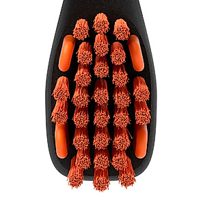 Brushmate Dog Toothbrush for Pet Puppies Dogs and Cats Dual Size Angled Soft Brush Heads, Ergonomic Handle with a Flat Center That enhances Grip Control