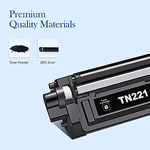 Valuetoner Compatible Toner Cartridge Replacement for Brother TN221BK TN221 TN 221 to use with HL-3140CW HL-3150CDN HL-3170CDW MFC-9330CDW HL-3180CDW MFC-9130CW Printer ( Black,2 Pack )