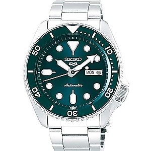 SEIKO SRPD61 5 Sports Men's Watch Silver-Tone 42.5mm Stainless Steel