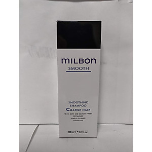 Milbon Smooth Smoothing Shampoo Coarse Hair 6.8oz
