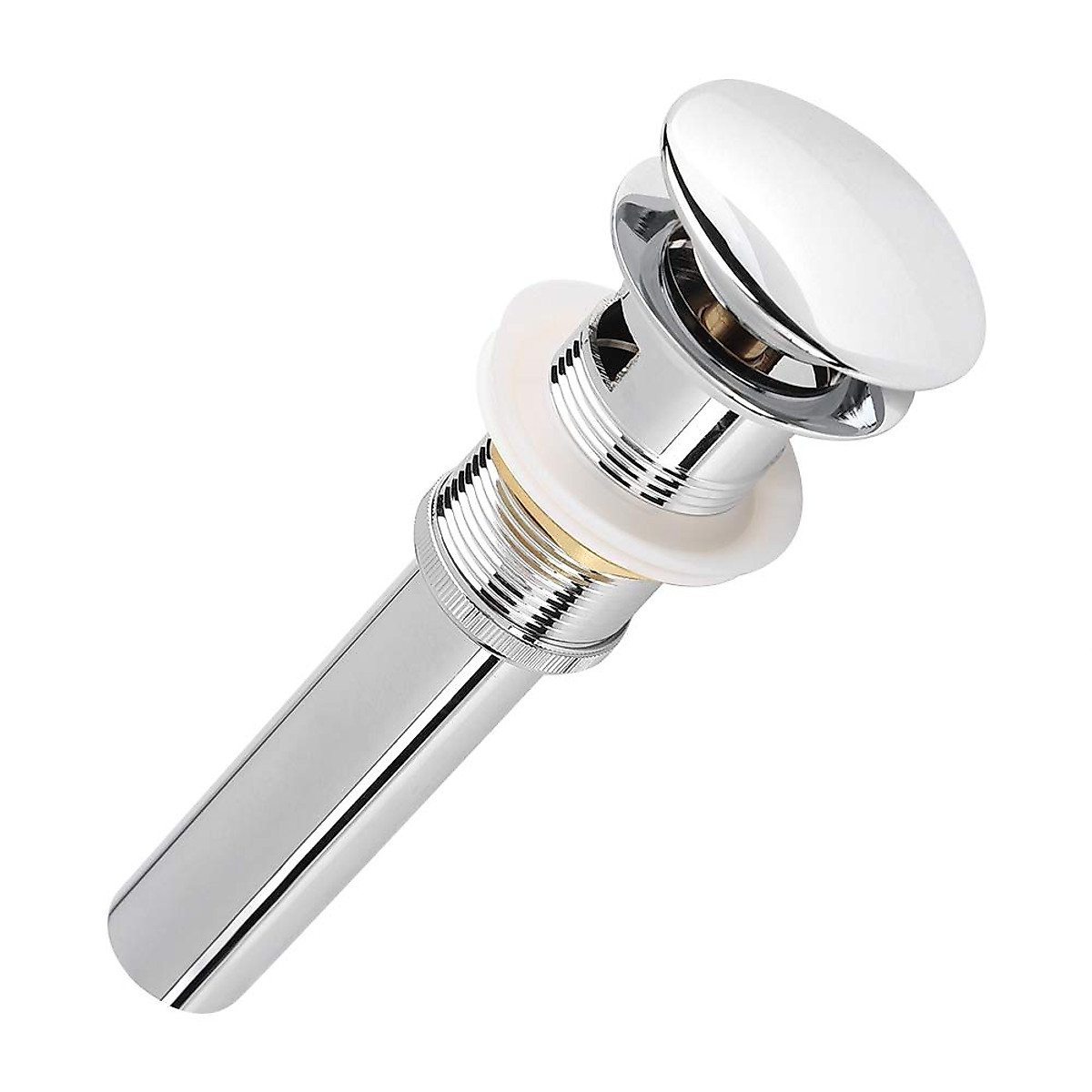 Bathroom Sink Drain Vessel Up Sink Drain Brushed with Overflow for Kitchen Bathroom