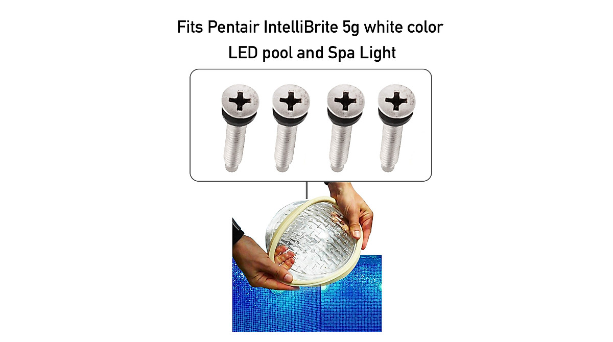 AR-PRO Pool Light Gasket Screws - Durable & Compatible