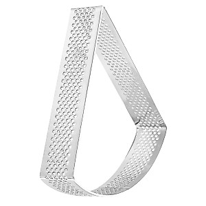 3 Pcs French Tart Ring Mold Bread Mold Muffin Molds French Bread Pizza Donut Pans Pastry Tart Rings Perforated Pastry Rings Durable Cake Cups Cookies Cutter Porous Biscuit Collar