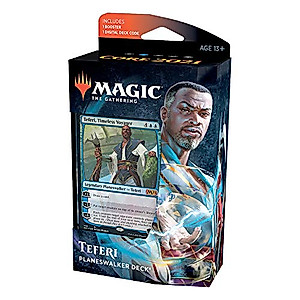 Magic: The Gathering Teferi Timeless Voyager Planeswalker Deck | Core Set 2021 (M21) | 60 Card Starter Deck