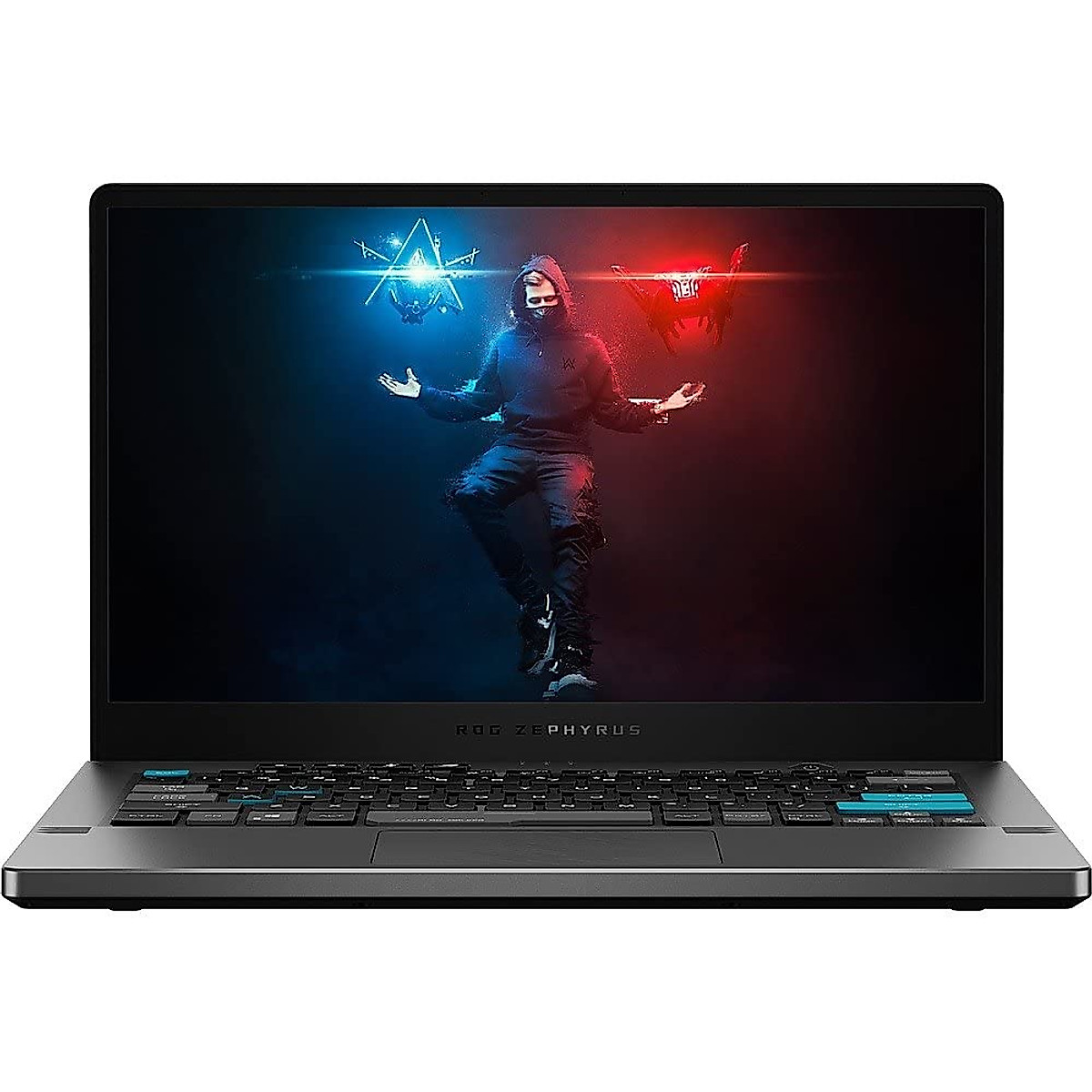 ASUS ROG Zephyrus G14 Alan Walker Special Edition 14.0" 120Hz 2K QHD Gaming Laptop (AMD Ryzen 9 5900HS, 40GB RAM, 2TB PCIe SSD, GeForce RTX 3050 Ti 4GB, Backlit KYB, WiFi 6, BT 5.2, Win 11 Pro) W/Hub
