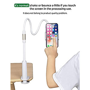 Cell Phone Holder, BENKS Universal Flexible Long Arms Mobile Phone Holder Desktop Bed Lazy Bracket Mobile Stand Support All Mobiles, for Bedroom, Kitchen, Office, Bathroom Etc(Supreme in 900mm Length)