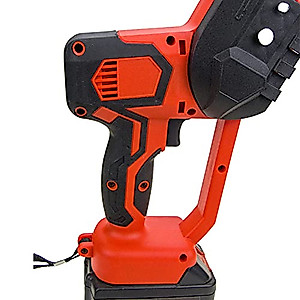 Mini Electric Chain Saw 8 inch 18V 800W Handheld Chainsaw Portable Tree Cutting Chain Saw Power Tool Small Tree Bush Branch Wood Cutter Garden Chain Saw Electric Wood Cutting Chainsaw