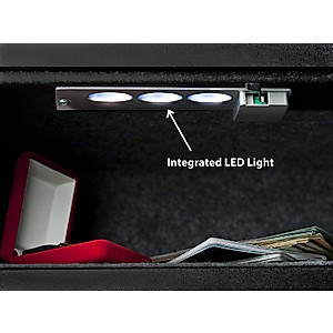 Viking Security Safe VS-35BLA Heavy Duty Biometric Fingerprint LCD Keypad Safe