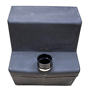classAcustoms WT-2262 3" Hub Black Water RV Waste Holding Tank 22 Gallon Concession and Camper Waste Black Gray Tank