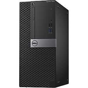 Dell OptiPlex Tower Desktop Computer PC, Intel Core i5 6500, 3.2GHz Processor, 16GB Ram, 256GB M.2 SSD 2TB Hard Drive, HDMI, NVIDIA GT 1030 2GB DDR5, WiFi & Bluetooth, Windows 10 Pro (Renewed)