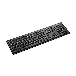 Lenovo – Wireless Compact Keyboard– 100 Cordless Keyboard for PC, Laptop with Windows – Cordless Connection – Silent Key Clicks, Black