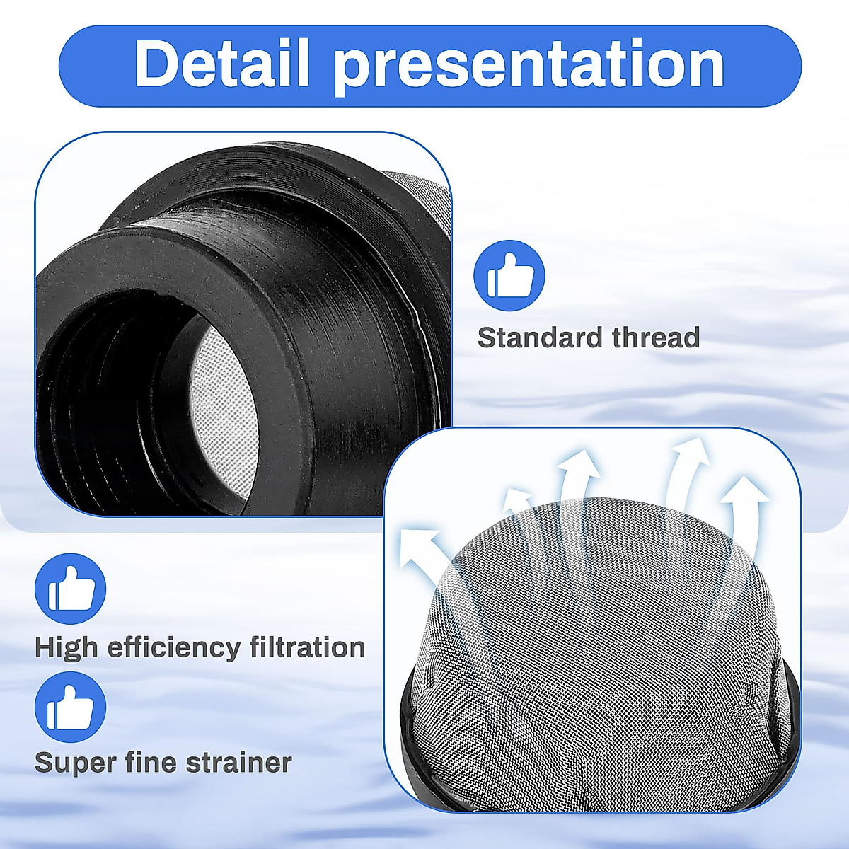 190106Z Screen Cap Air Bleeder Screen Replacement for Pentair, EasyClean D.E. and Quad D.E Filters.190106z Screen Cap,Screen Cap 190106z,190106z Pentair (1 Pcs)