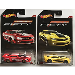 Hot Wheels Camaro Fifty 1967-2017 Exclusive 8 Car Set