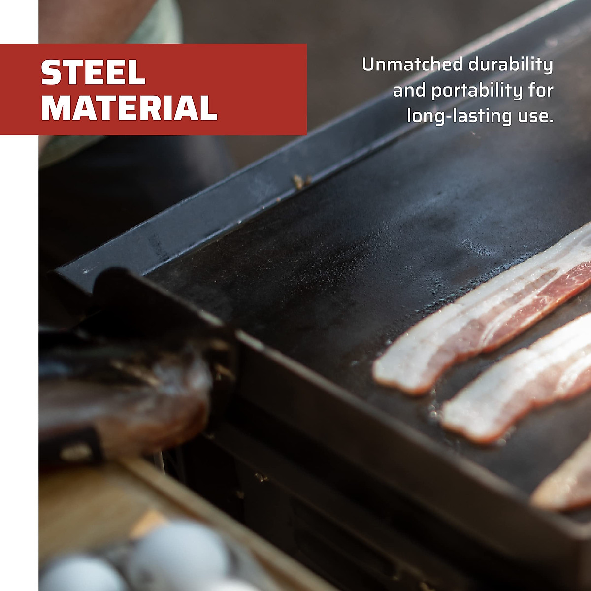 Camp Chef Professional Fry Griddle, Two Burner 14" Cooking Accessory, Cooking Dimensions: 14 in. x 32 in