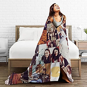 Throw Blanket Printing Blanket Soft Plush Bedding Sofa Warm Flannel Fleece Blankets Gifts 50"x40"