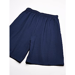 Hanes boys Jersey Short (Pack of 2) Tank Top, Navy, Medium US