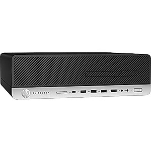 HP EliteDesk 800 G3 SFF Desktop Intel i7-6700 UP to 4.00GHz 16GB DDR4 New 512GB NVMe M.2 SSD Built in WiFi BT Dual Monitor Wireless Keyboard & Mouse Support Win10 Pro (Renewed)