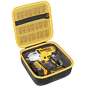 khanka Hard Carrying Case Replacement for DEWALT 20V MAX XR Brushless High Torque Impact Wrench DCF899HB / DCF899B, Case Only