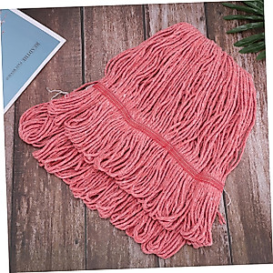 NULYLU 1pc Cleaning Mop Cloth Mop Cloth Replacement Spray Mop Household Mop Head Mop Replacement Heads Dust Mop Refill Practical Mop Cloth Commercial Mop Handle Red