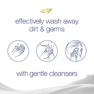 Dove Beauty Bar Gentle Skin Cleanser Moisturizing for Gentle Soft Skin Care Original Made With 1/4 Moisturizing Cream, 2.6 Ounce (Pack of 36)