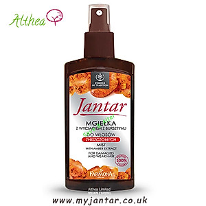 Farmona Jantar Mist Spray Conditioner Amber Extract for Dry Brittle Hair 200ml