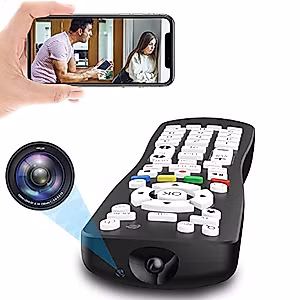 Obdeprlone Spy Camera Hidden Camera WiFi TV Remote Control with Hidden Camera Wireless FHD 1080P Portable Mini Spy Camera for Home Security and Office Nanny Cam