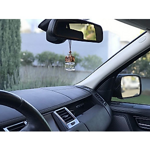 Rainier’s Gifts Car Diffuser Air Freshener (Lemongrass & Lime) - Scented Oil Diffuser, Fragrance Aromatherapy, Car Perfume & Deodorizer 0.2 fl oz/5.9ml