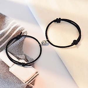 Tarsus Valentines Day Gifts for Him, Couples Bracelets, Mutual Attraction Matching Bracelet Couple Gifts for Lovers Boyfriend Girlfriend Women Men His and Her