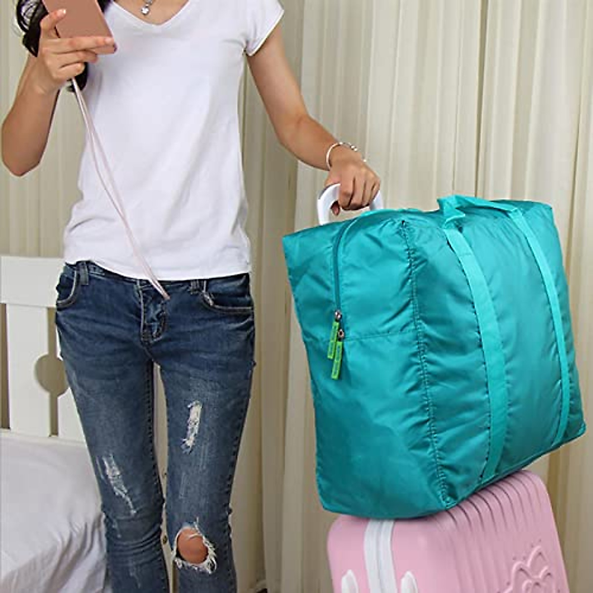 FUELEGO 2023 Multifunctional Travel Bag Super Large Capacity Storage Bag Waterproof Tote Bag Compression Bag Portable Storage Bags