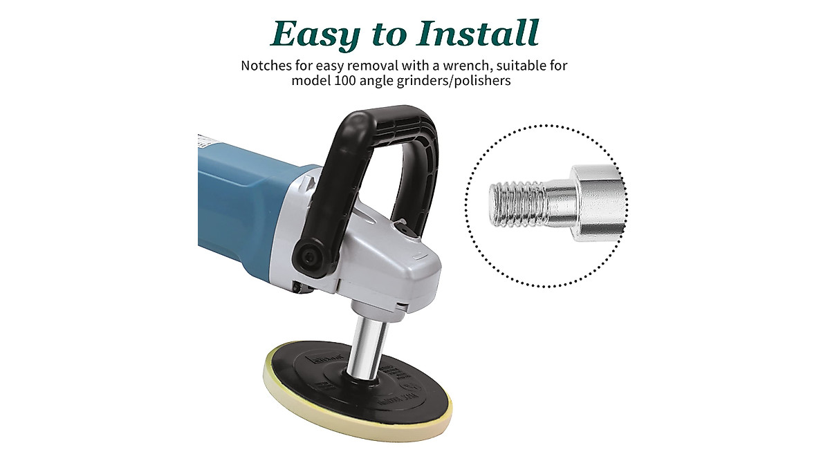 Rierdge 80mm Stainless Steel Angle Grinder Extension Shaft | Easy to ...