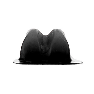 Tbest Bow String,Traditional Bow String,2 pcs Archery String,Archery Recurve Bow Rubber Shock Bowstring Absorber Dampener Stabilizer Accessory for Limb(Black)