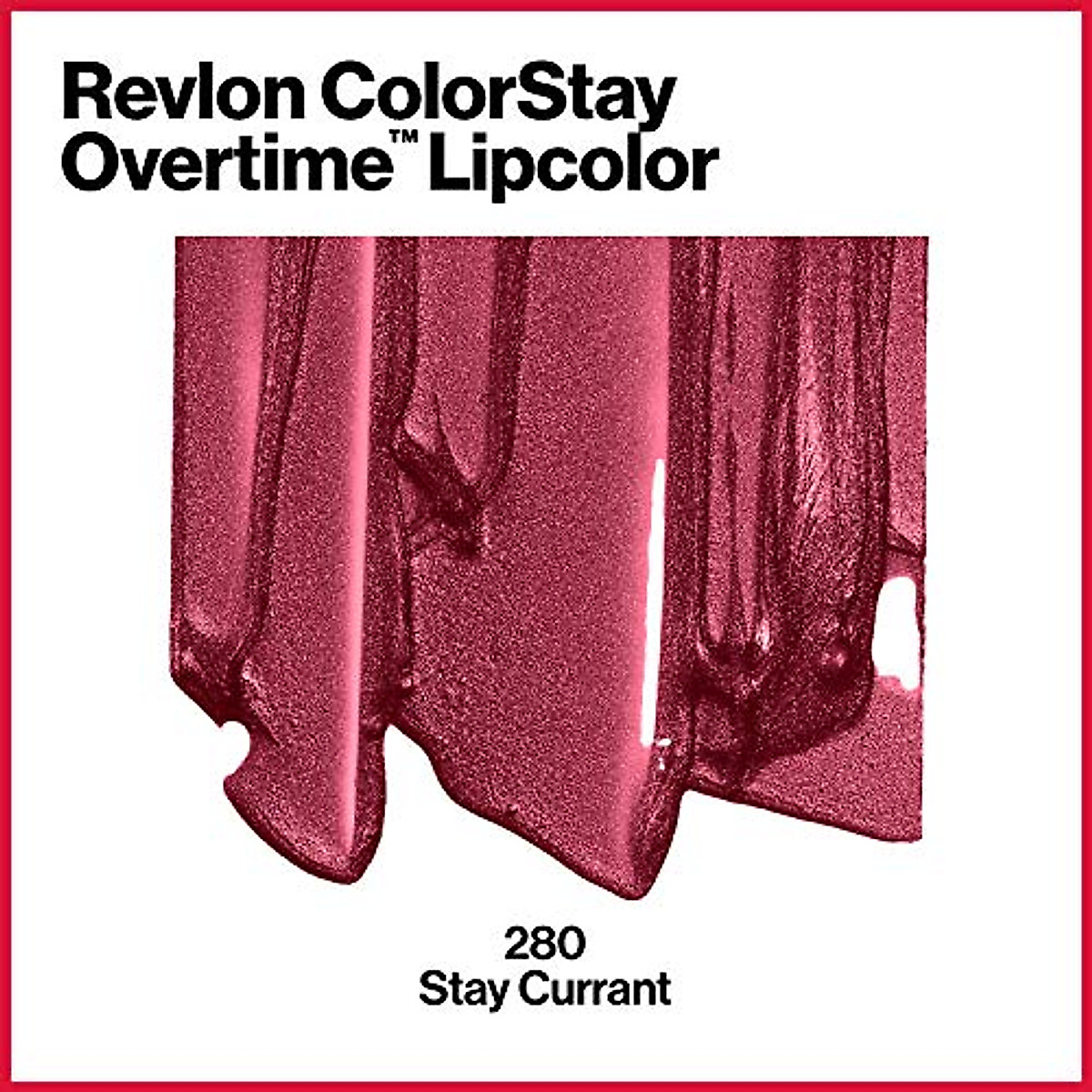 Revlon ColorStay Overtime Liquid Lip Color, Stay Currant [280] 1 ea (Pack of 2)