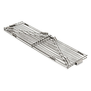 Guide Gear Folding Portable Stainless Steel Grill Grate, Camping Cooking Gear, Campfire Equipment, 36"