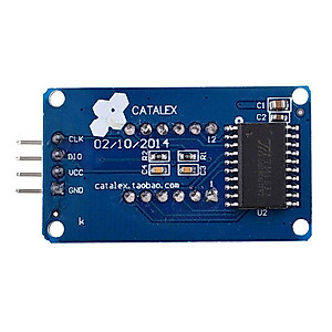 4 Digit 7 Seven Segment Tube LED Display Module TM1637 for Arduino Raspberry PI
