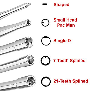 Realman 10pcs Carb Screwdriver Ajusting Tool Kit Carburetor Adjustment Tool for Stihl Craftsman Husqvarna Echo McCulloch MTD Oleo-Mac Poulan Blower Chainsaw Trimmer