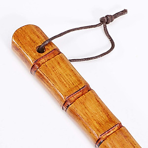 Long Handle Shoe Horn Wooden Shoe Extractors for Elderly Disabled Pregnancy Fits for All Shoes (Lotus Wood Joint Shoehorn, 32cm)