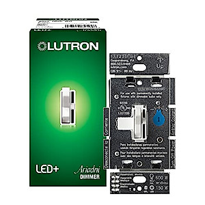 Lutron Ariadni/Toggler LED+ Dimmer | 150-Watt, Single-Pole/3-Way | AYCL-153P-WH | White