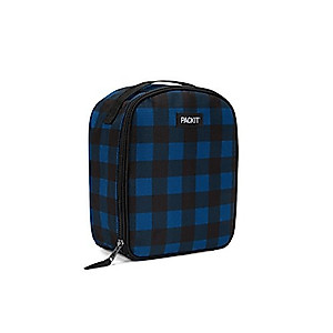 PackIt Freezable Upright Backpack, Navy Buffalo