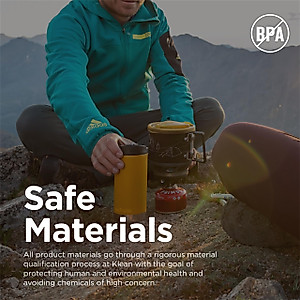 Klean Kanteen TKWide Insulated Coffee Tumbler with Caf Cap - Stainless Steel Coffee Tumbler - 12 oz, Marigold