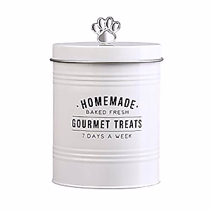 Amici Pet Gourmet Metal Food Canister, 72oz