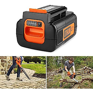 energup 40 Volt MAX Lithium 3Ah Battery for Black and Decker 40V Battery LBX2040 LBXR36 LBXR2036 LST540 LCS1240 LBX1540 LST136W for Black+Decker 40V Lithium Battery