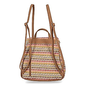 MultiSac womens Major Backpack, Multi Straw, One Size US