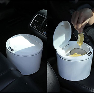 XBWEI Intelligent Automatic Touchless Trash Can Smart Infrared Motion Sensor Rubbish Waste Bin Car Kitchen Garbage Bins