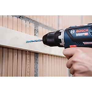 Bosch Professional 2 x Multi-Purpose Drill Bit (Ø 6 mm, length 100 mm, impact drill accessories)