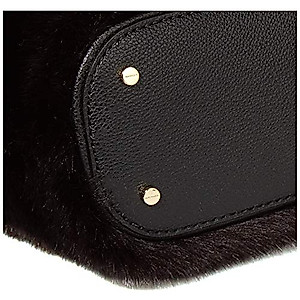 Calvin Klein Leilani Micro Pebble Top Handle Crossbody, Black