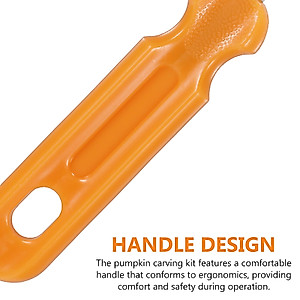 ONEVER Pumpkin Carving Kit Tools Halloween, Professional Heavy Duty Carving Set Pumpkin Carving Knife, Stainless Steel Double-side Sculpting Tool Carving Kit for Halloween Decoration for Halloween