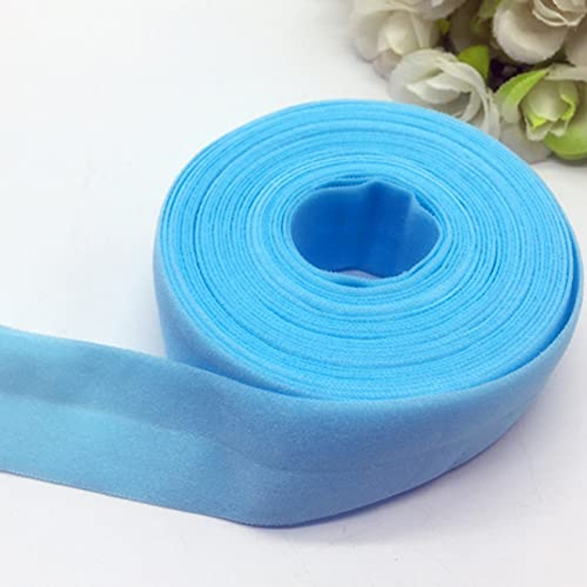 5yards/Lot 25mm Elastic Band Fold Over Lace Elastic for Sewing Trim Waist Band Garment Accessory Ribbon