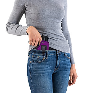 POYOLEE Gun Holster for Women Concealed Carry Holster for Pistols Universal IWB Holster Fits Glock 19 26 43 Springfie XD XDS S-Sauer P238 P320 P365 LC9 & All Similar Handguns (Pink)